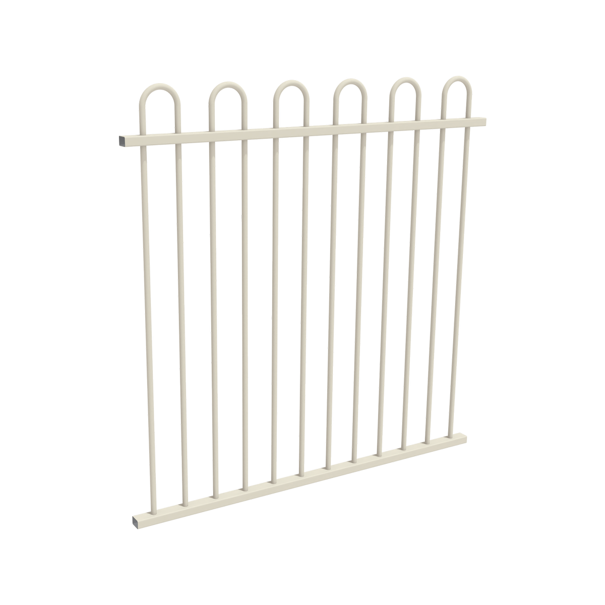 ProtectorAl 350 - 1200 x 1200mm Surfmist Aluminium Loop Top Pool Fence ...
