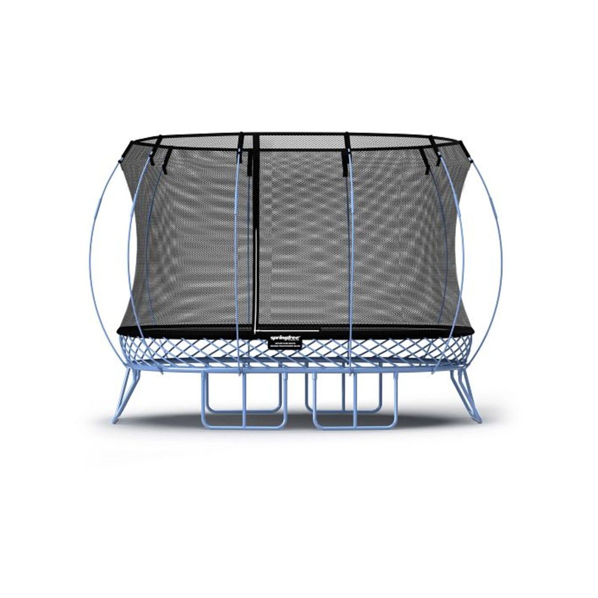 Springfree Medium Oval Trampoline - Minty Blue 2.4m X 3.4m - Bunnings ...