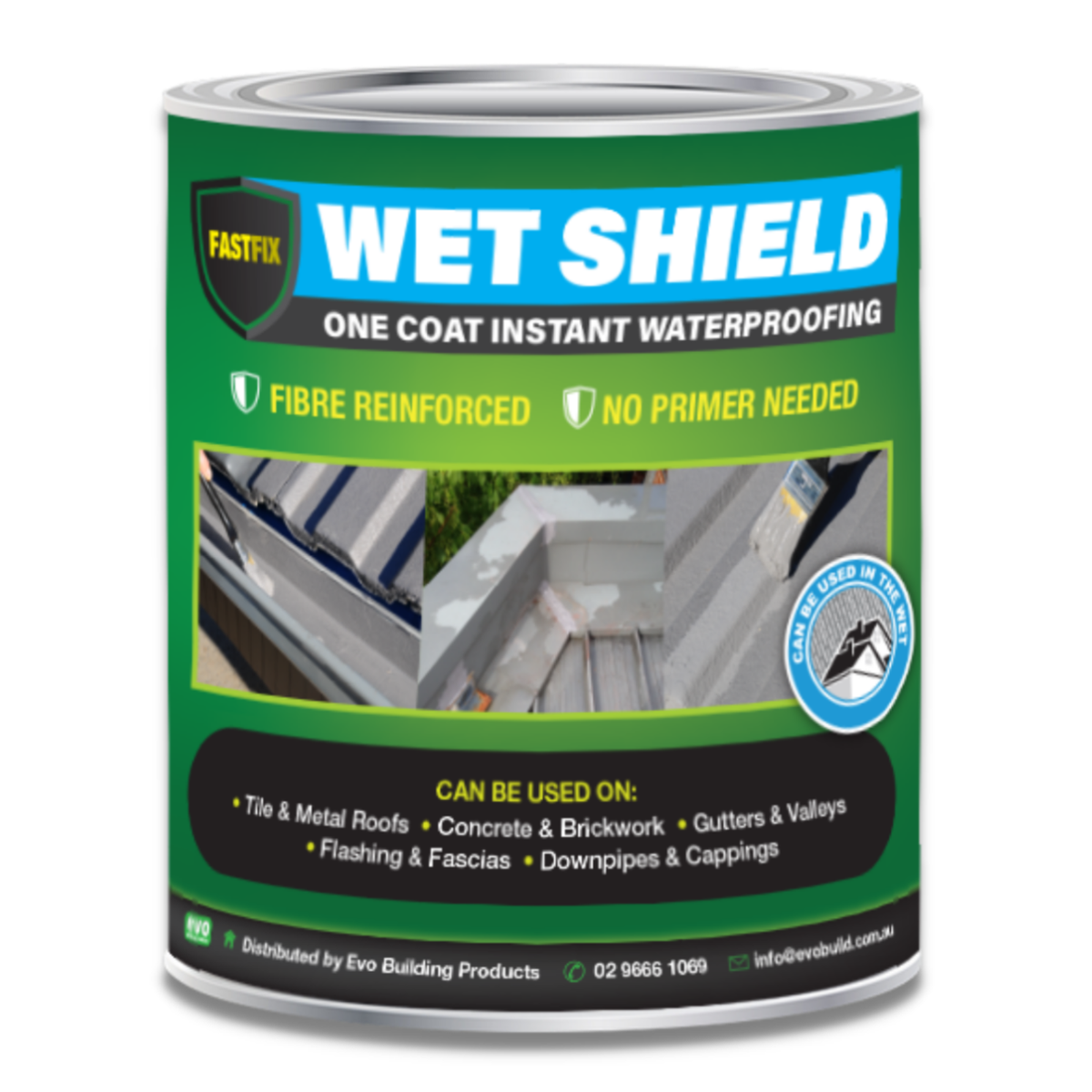 Fastfix Wet Shield 2.5kg One Coat Instant Waterproofing - Bunnings ...