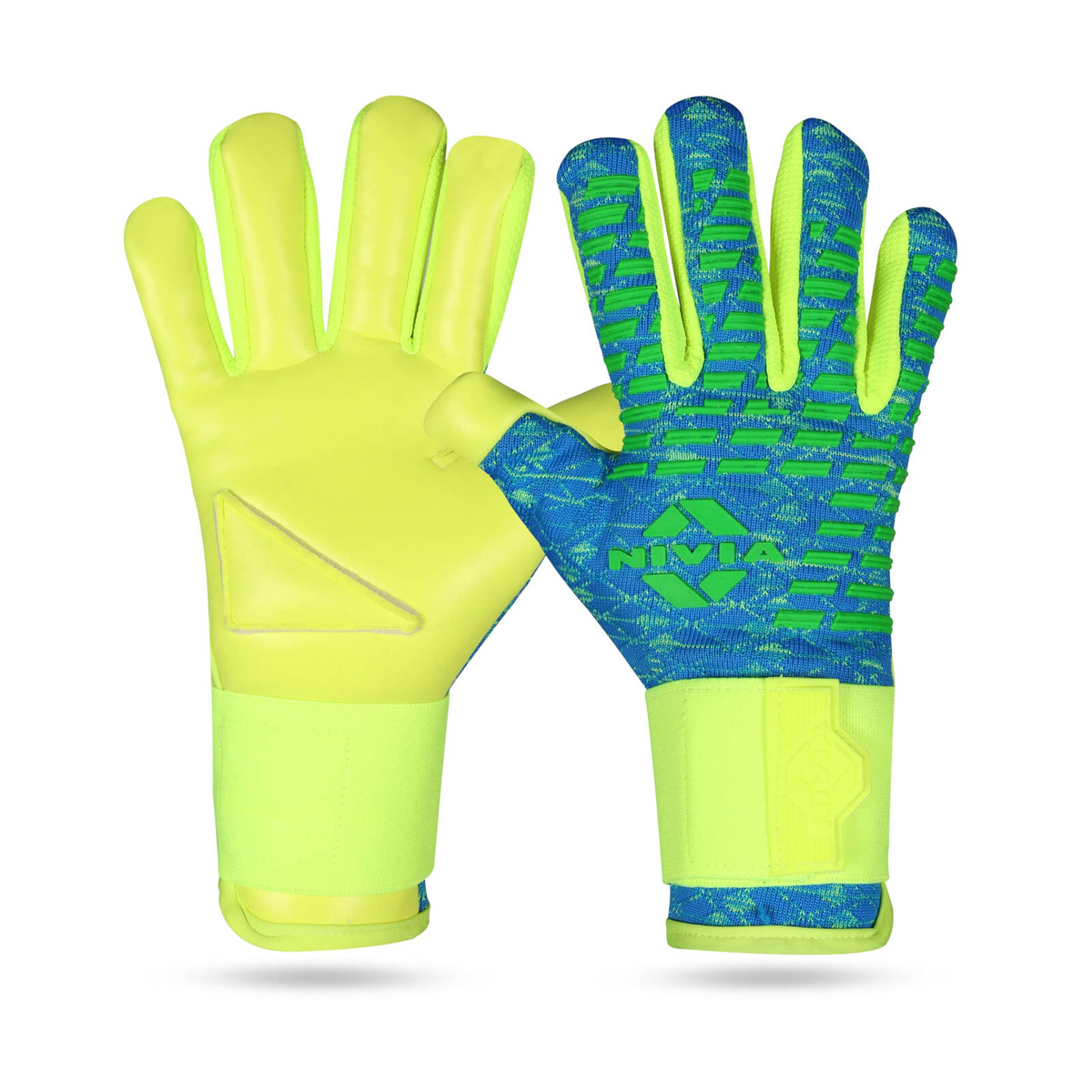 Nivia Latex Ashtang Goalkeeper Hand Gloves, Size - Medium - Bunnings Australia