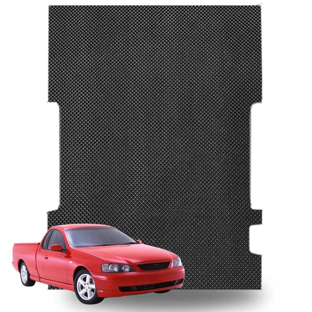 6D Diamond Ute Tub Mat for Ford Falcon Ute Single Cab (BA BF) 2002-2008 ...