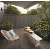 COLORBOND Steel 1.79m Double Sided Fencing Infill Sheet - Paperbark ...
