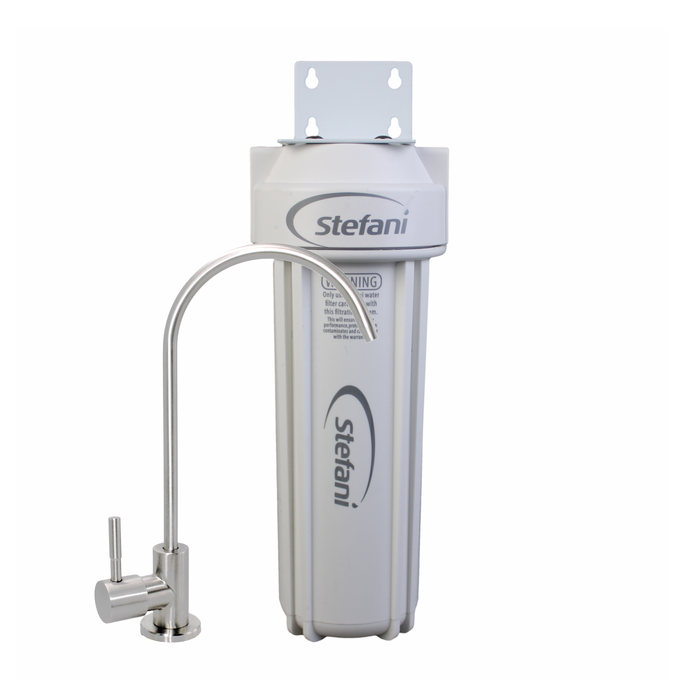 Stefani Single Stage Undersink Water Filtration System - Lead Free ...