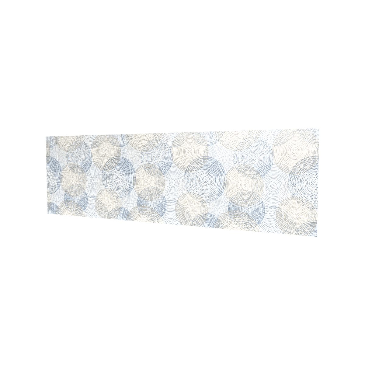 Bellessi 650mm x 895mm x 5mm Motiv Glass Filler Panel - Beach Circles ...