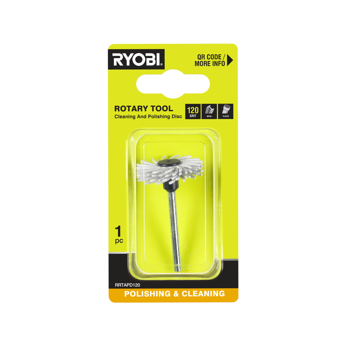 Ryobi 120-Grit Rotary Tool Cleaning and Polishing Disc - Bunnings Australia