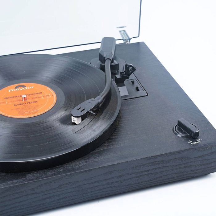 Silcron Encore Vinyl/Record Turntable with PC Encoding - Black ...
