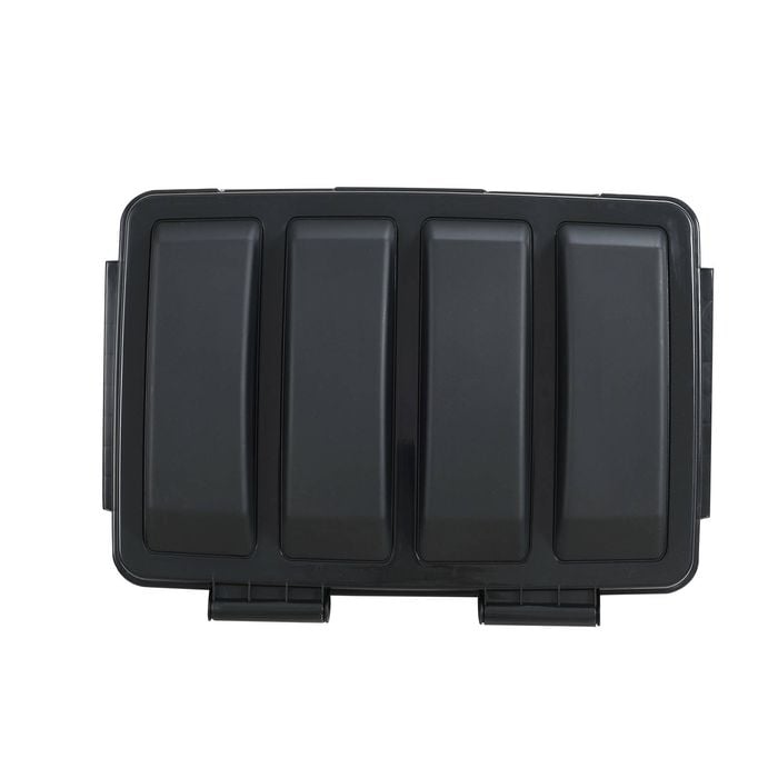 EZY Storage 80L Black Kids Dumpster With Wheels - Bunnings Australia