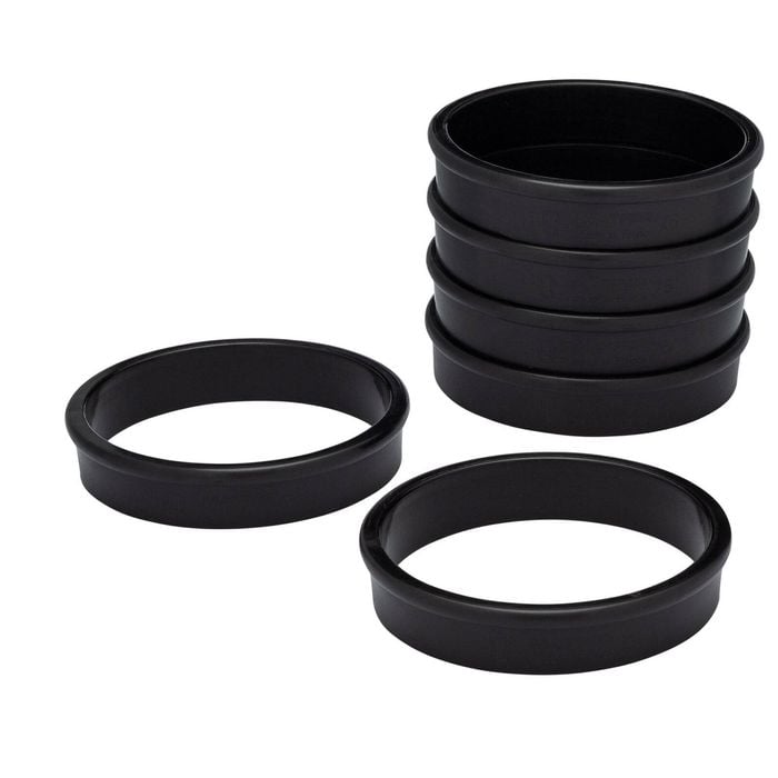 Matfer Bourgeat Exoglass Tart Ring - 80mm, Pack of 6 - Bunnings Australia