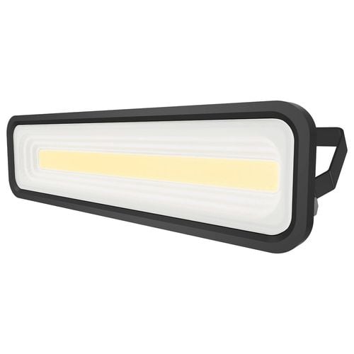 DETA 30W LED Slim Profile Security Flood Light - Black Finish - Bunnings Australia