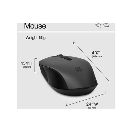 HP 330 USB Type A Wireless Mouse and Keyboard [2V9E6AA] - Bunnings ...