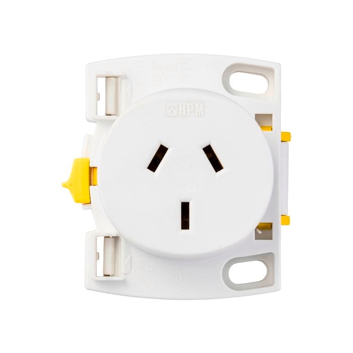 HPM Quick Connect Plug Base 3 Flat Pin - Bunnings Australia