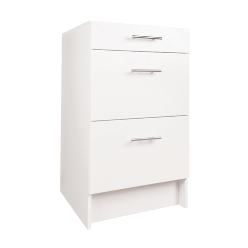 Practa 500mm 3 Drawer Base Cabinet - Bunnings Australia