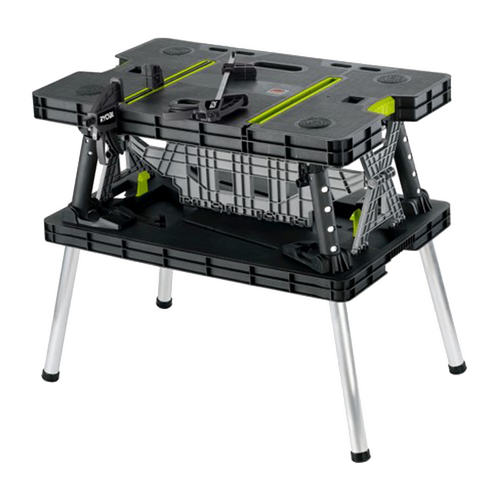 Ryobi Folding Table with Two Clamps - Bunnings Australia