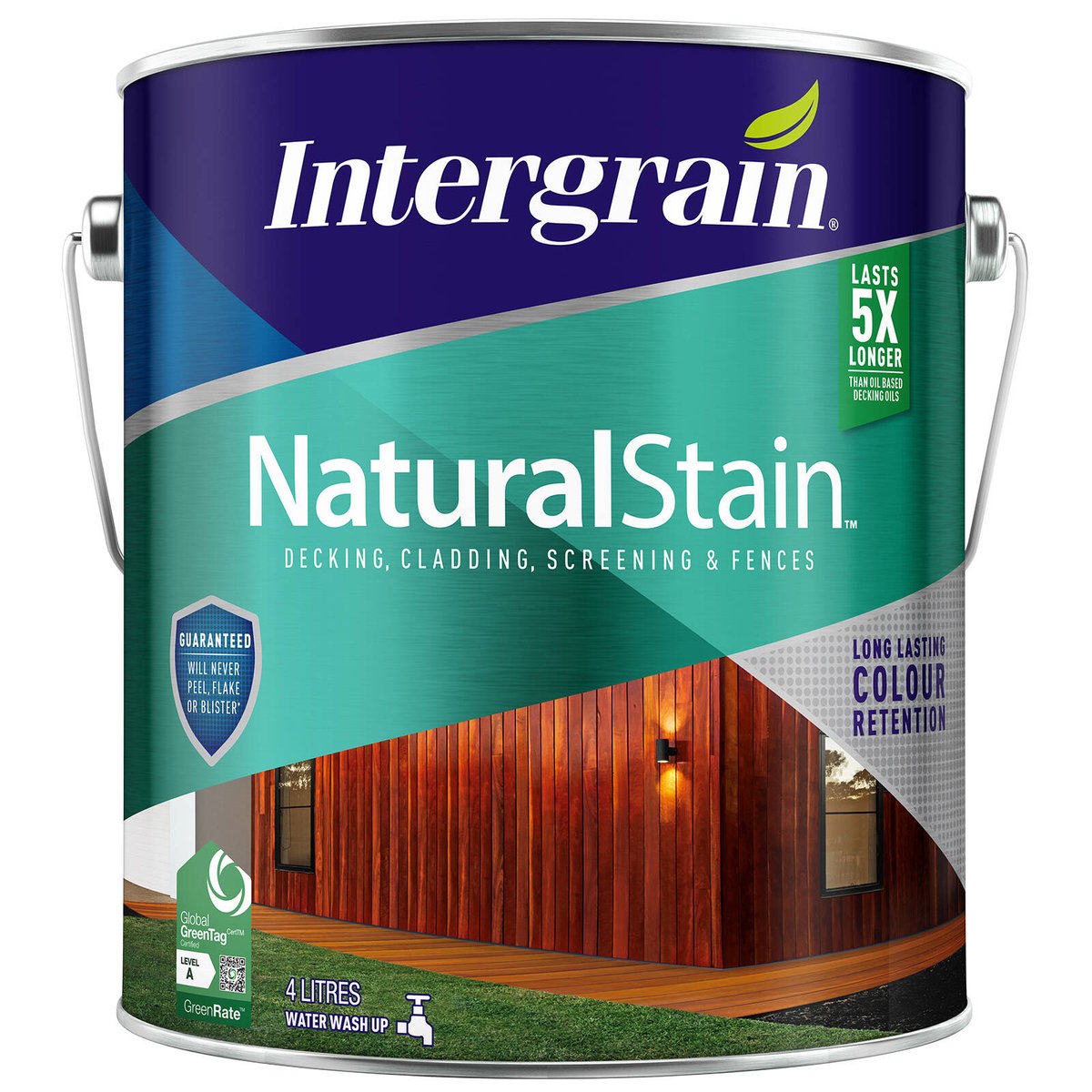 Intergrain 4L Tint Base NaturalStain Timber Stain - Bunnings Australia
