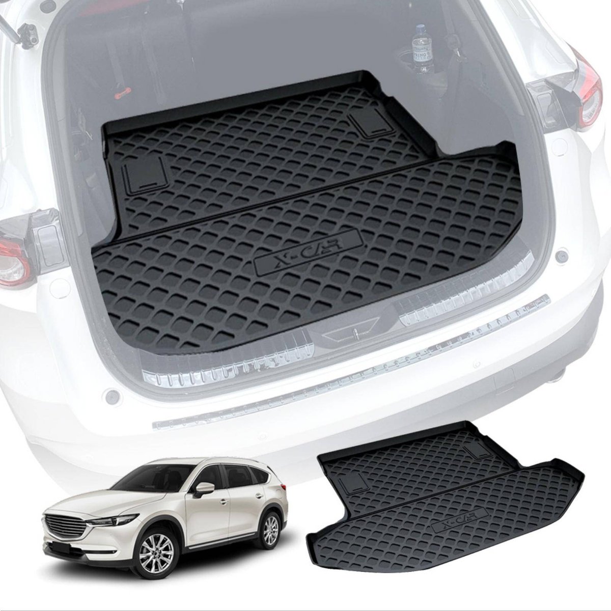 Boot Liner for Mazda CX-8 CX8 2018-2024 Heavy Duty Cargo Trunk Mat ...