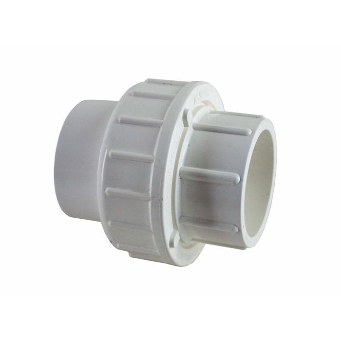 Holman 40mm Press PVC Barrel Union - Bunnings Australia