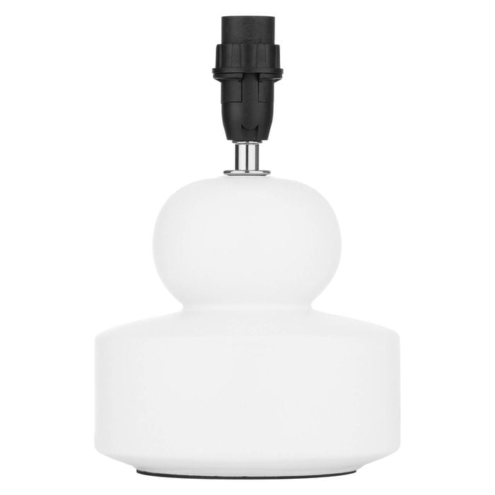 Verve Design Kiki Ceramic Lamp Base - White - Bunnings New Zealand