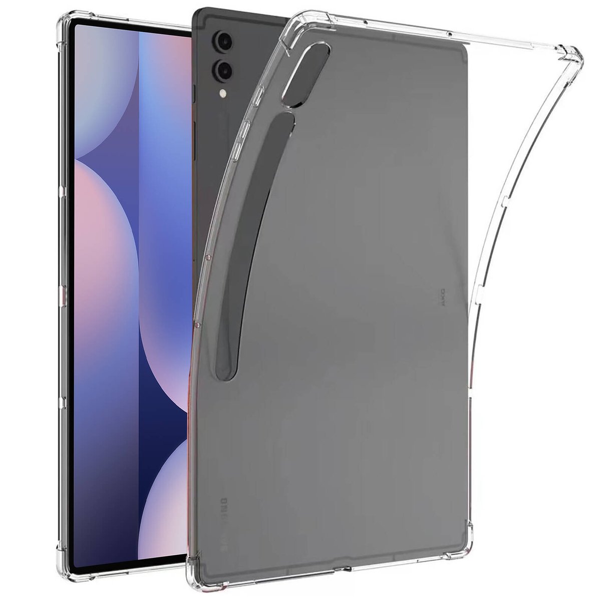 MEZON Samsung Galaxy Tab S10 Ultra 14.6" Slim Clear TPU Gel Back Case ...