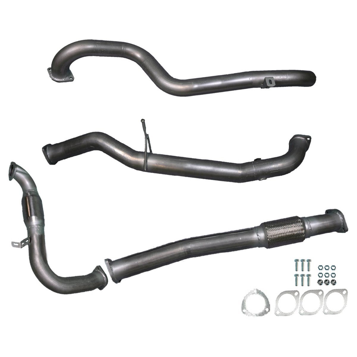 Ignite Exhausts Turbo Back For Nissan Gu Patrol 3l Leaf Spring Ute 3 ...