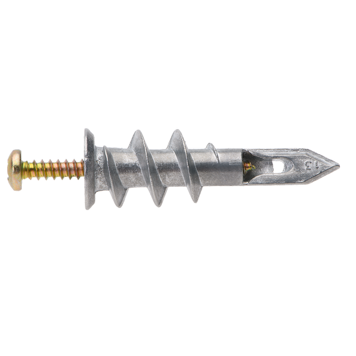 Ramset Zinc WallMate Plasterboard Anchor with screws – 20 Pack ...