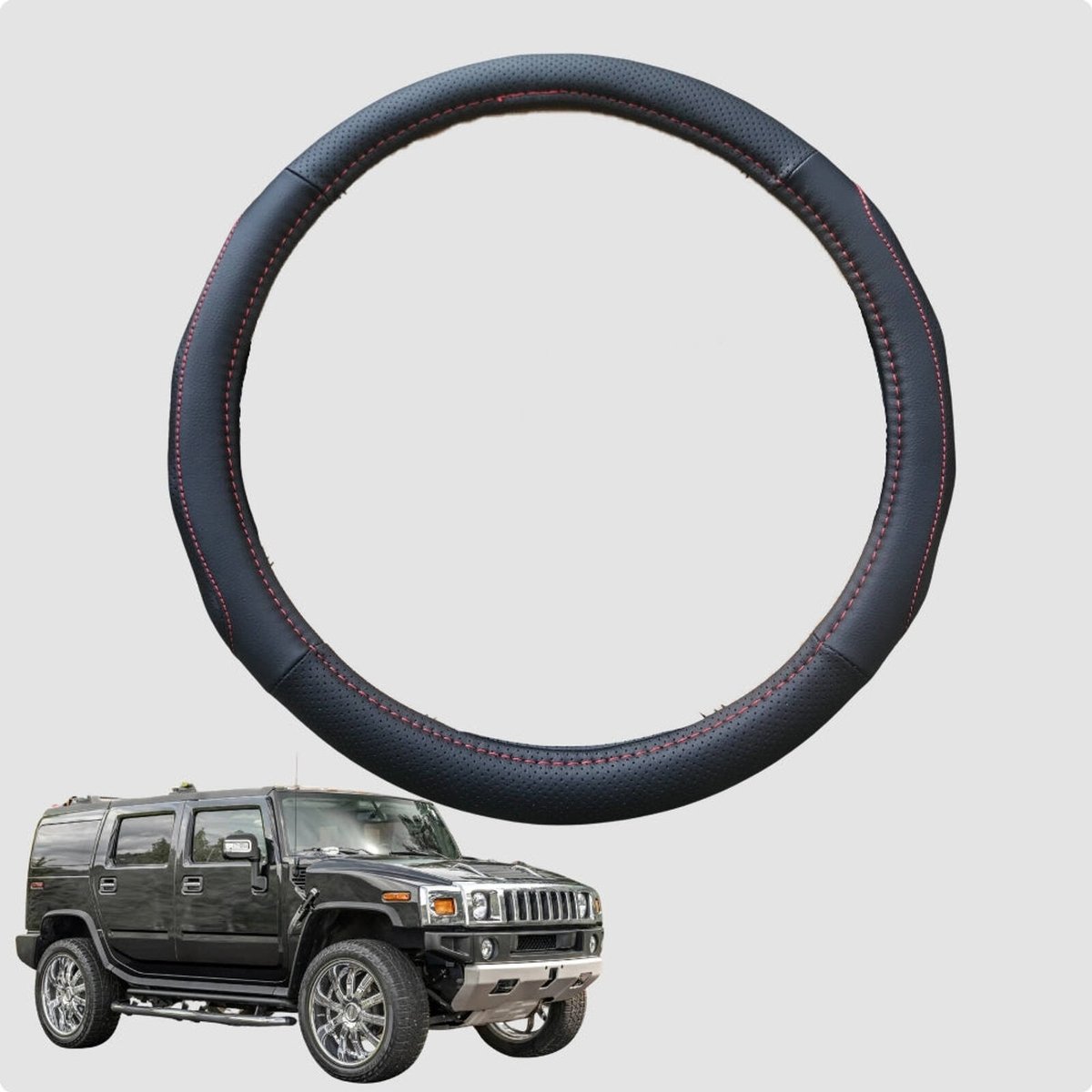 Steering Wheel Cover for Hummer H2 2003-2009 38CM | Circle - Bunnings ...