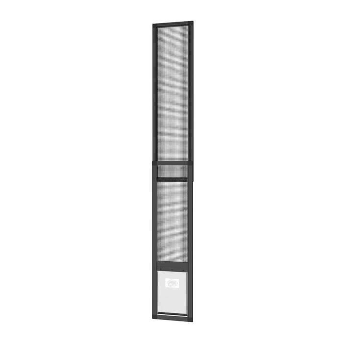 Hakuna Pets Medium Black Mesh Sliding Pet Door - Bunnings Australia