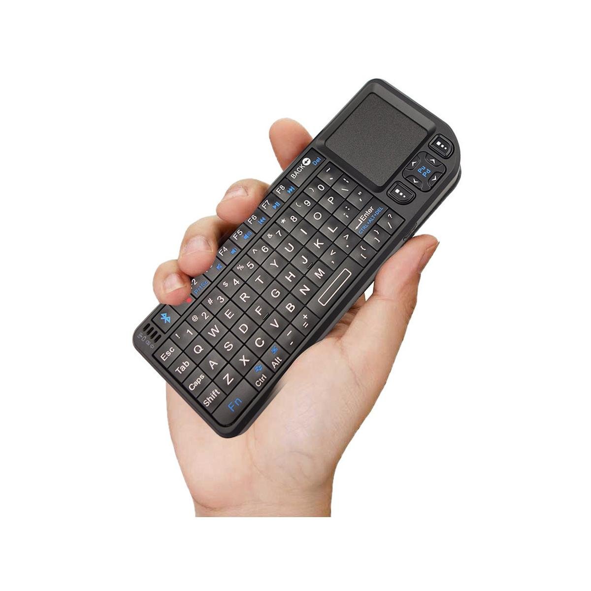 Bluetooth Wireless Keyboard Touchpad Mouse Li-ion Rechargeable ...