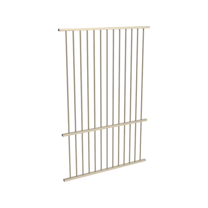 ProtectorAl 350 - 1200 x 1800mm Paperbark Aluminium Pool Fence Panel ...