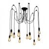Amonson Lighting 10 Heads Thomas Edison Bulb Chandelier Pendant Light ...