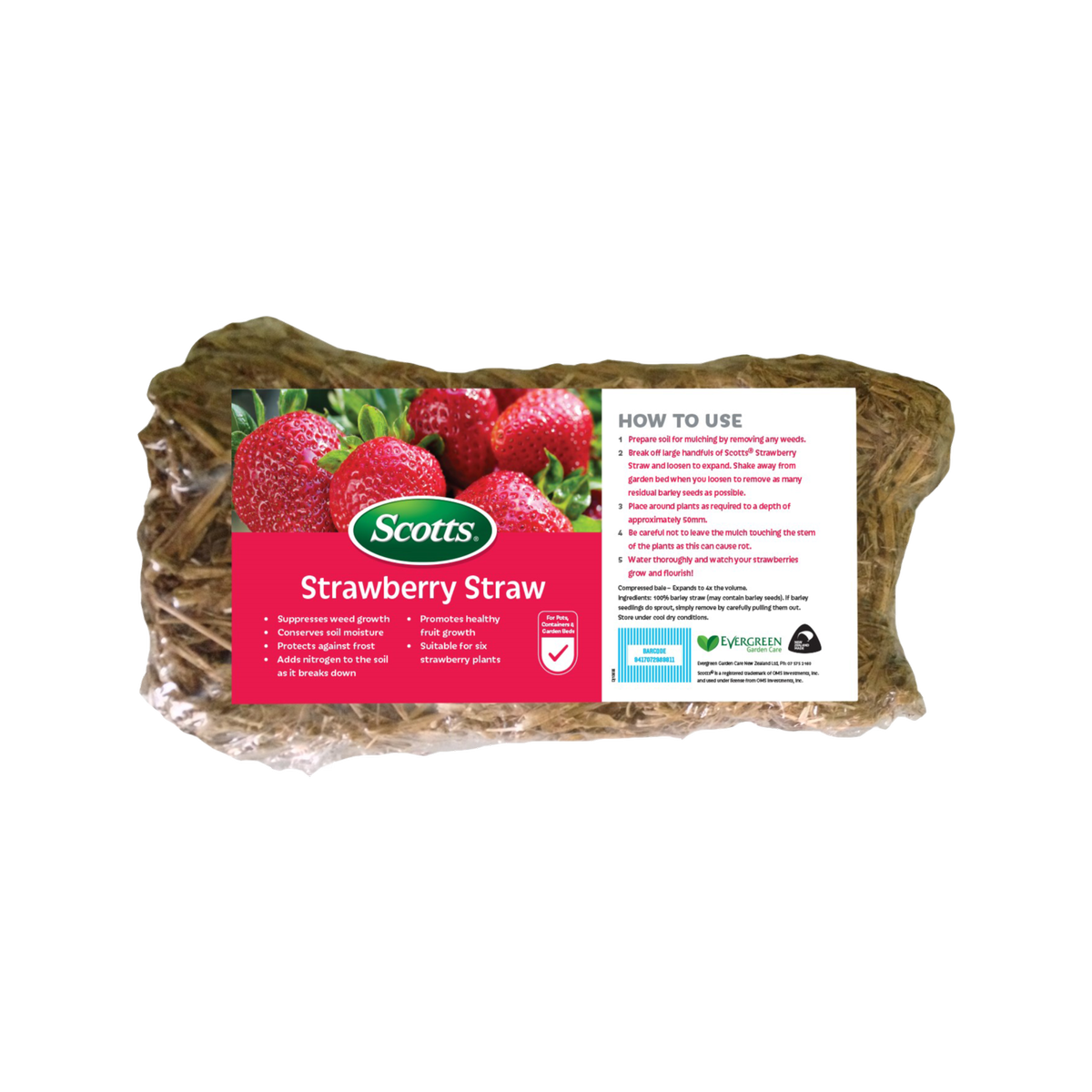 Scotts 5L Strawberry Straw - Bunnings New Zealand