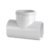 Holman 90mm PVC Stormwater Snap Tee - Bunnings Australia