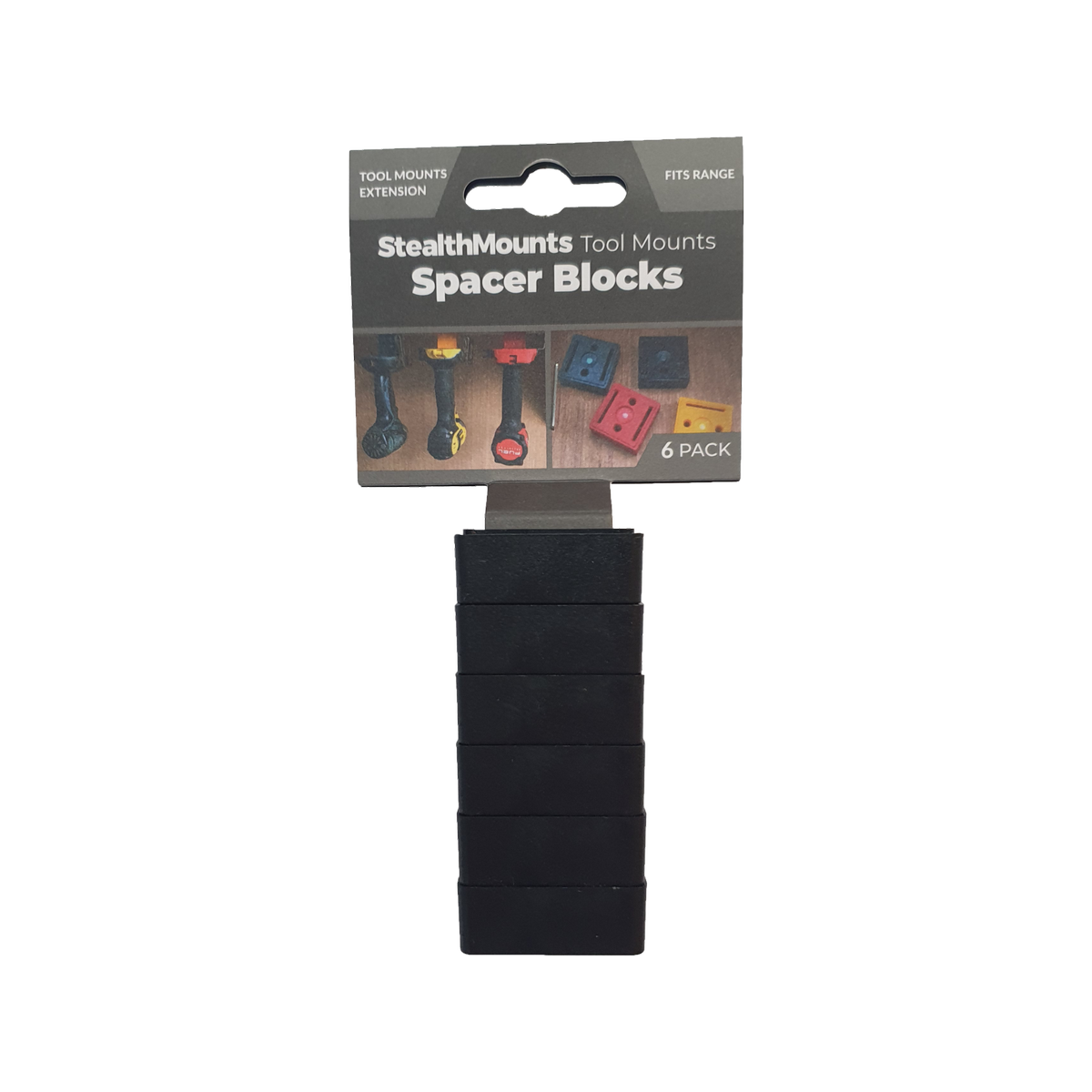 StealthMounts Tool Mounts Spacer Blocks - 6 Pack - Bunnings New Zealand