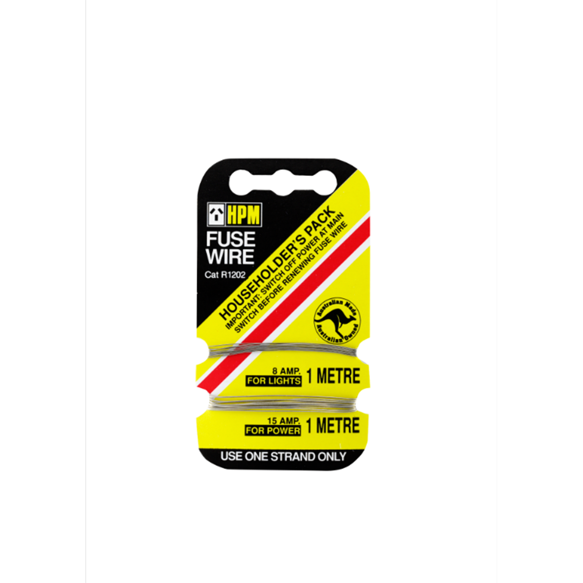 HPM 8amp / 16amp Fuse Wire Card - Bunnings Australia