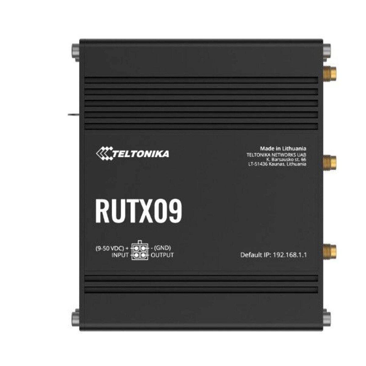 Teltonika RUTX09 Industrial Cellular Router, 4G LTE CAT 6, Dual SIM ...