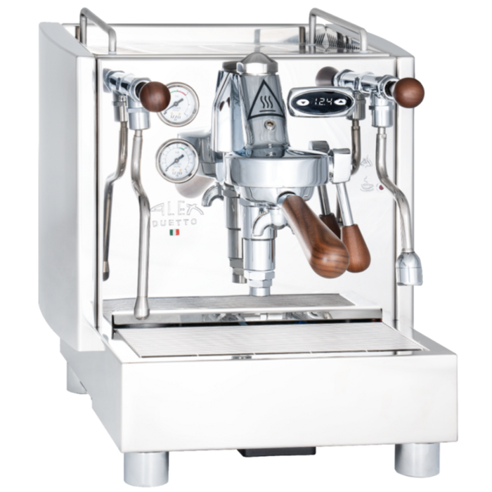 Izzo Alex Duetto IV Plus Coffee Machine Stainless with Walnut ...