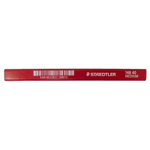 Staedtler Carpenters Pencil Medium Red - Bunnings New Zealand