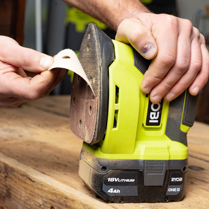 Ryobi 18V ONE+ Palm Sander RPS18 - Tool Only - Bunnings New Zealand