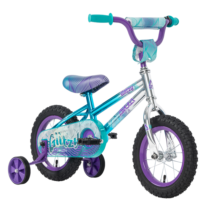 Avoca Luminous 30cm Bike - Glitzy - Bunnings Australia