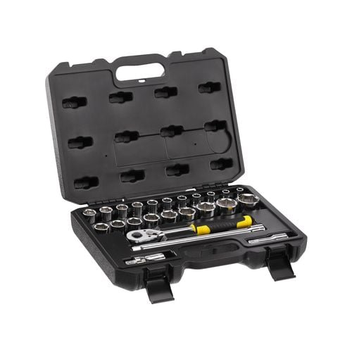 Stanley 24 Piece 1/2 Drive Metric Socket Set - Bunnings New Zealand