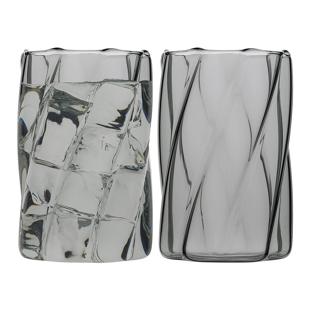 4pc Ecology Glass Aurora HiBall Tumblers Drinking Glasses 420ml/12cm ...