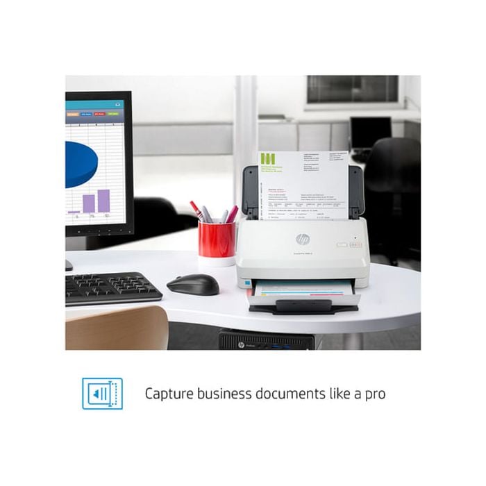 HP Scanjet Pro 2000 s2 Sheet-Fed Scanner [6FW06A] - Bunnings Australia