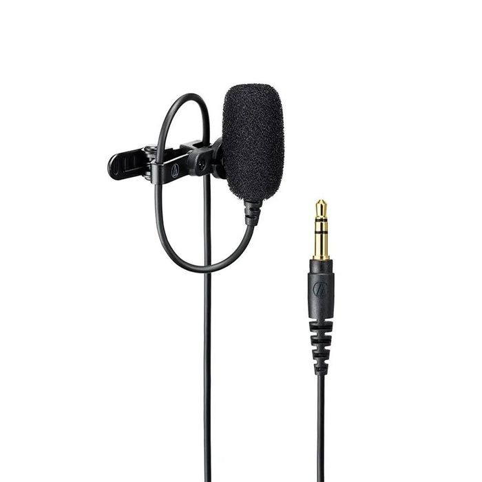 Audio-Technica ATR3700 Monaural Omnidirectional Lavalier Microphone ...