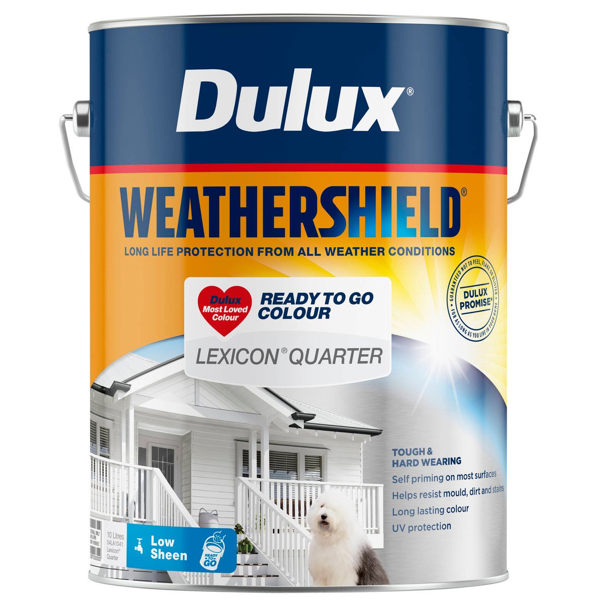Dulux Lexicon Quarter Low Sheen Weathershield Exterior Paint - 10L ...