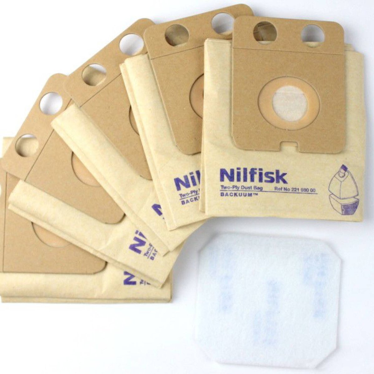 Nilfisk Backuum Vacuum Cleaner Bags (22198000) - Bunnings Australia