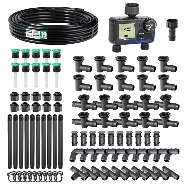 K-Rain Large Garden Bed Irrigation Starter Kit - Bunnings Australia