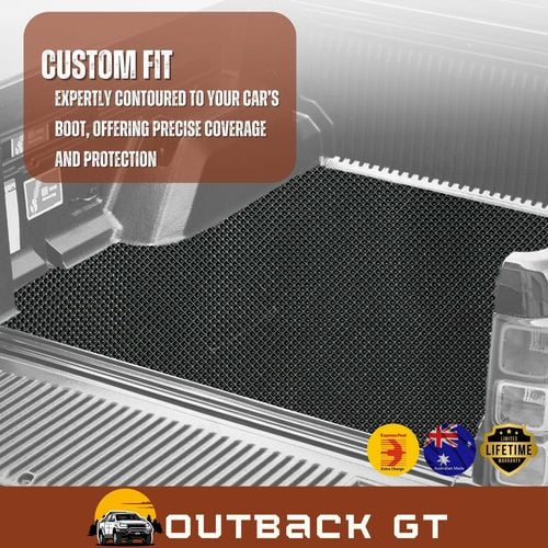 6D Diamond Ute Tub Mat for Ford Ranger (PX2 Dual Cab Ute) 2015-2018 ...