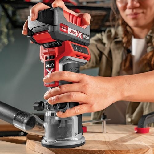 Ozito PXC 18V Brushless Trim Router PXBLTS-018 - Skin Only - Bunnings ...