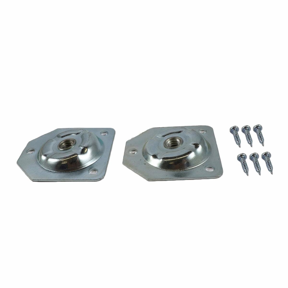 Adoored 3/8" Angle Plate Leg Furniture Accessory - 2 Pack - Bunnings ...