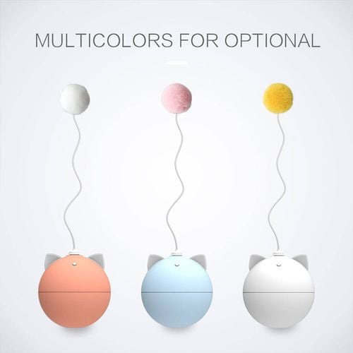 Bentopal Colourful LED Roly Poly Electric Cat Toy - Bunnings Australia