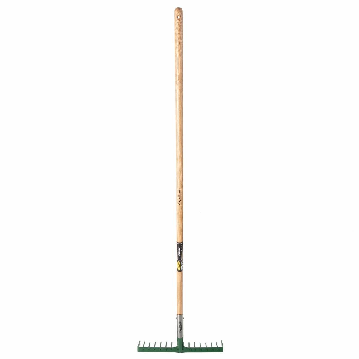 Cyclone 16T Nail Rake with Timber Handle - Bunnings Australia